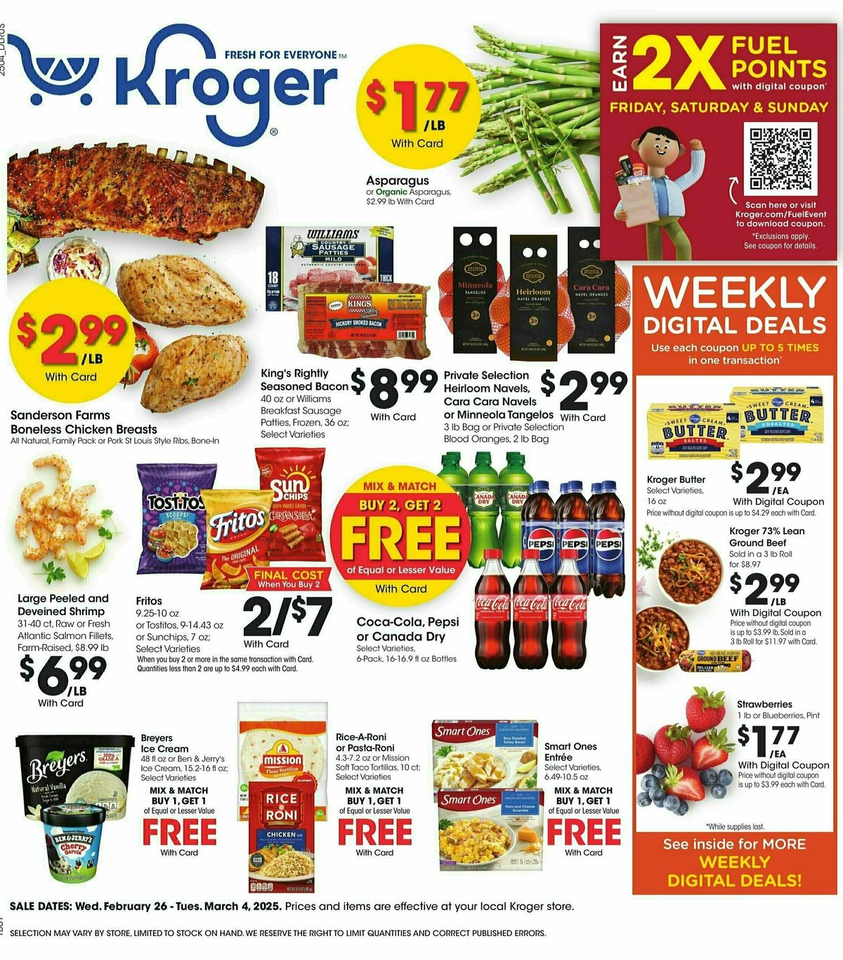 Kroger Weekly Ads & Special Buys from February 26