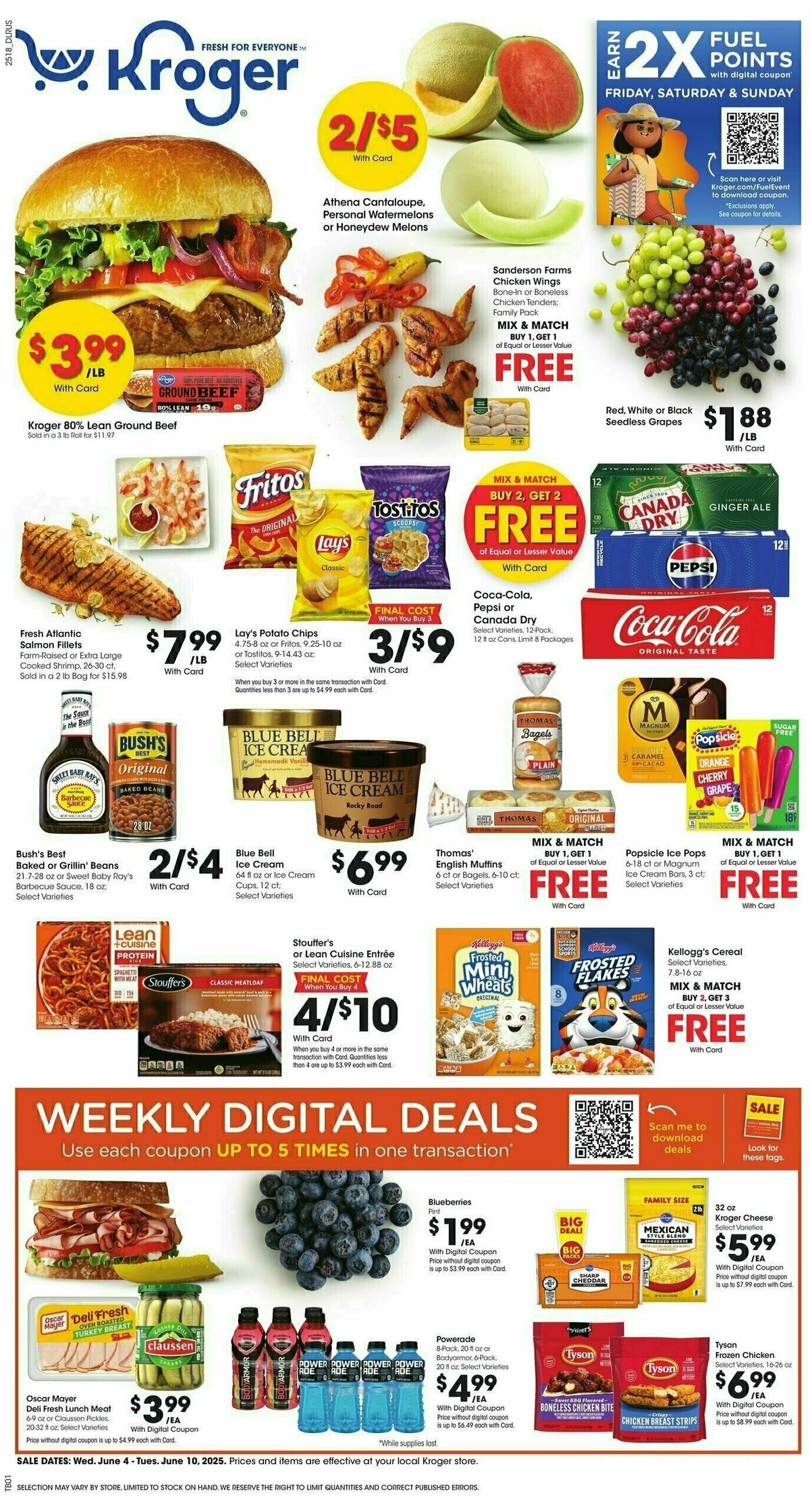 Kroger Weekly Ads & Special Buys from June 4