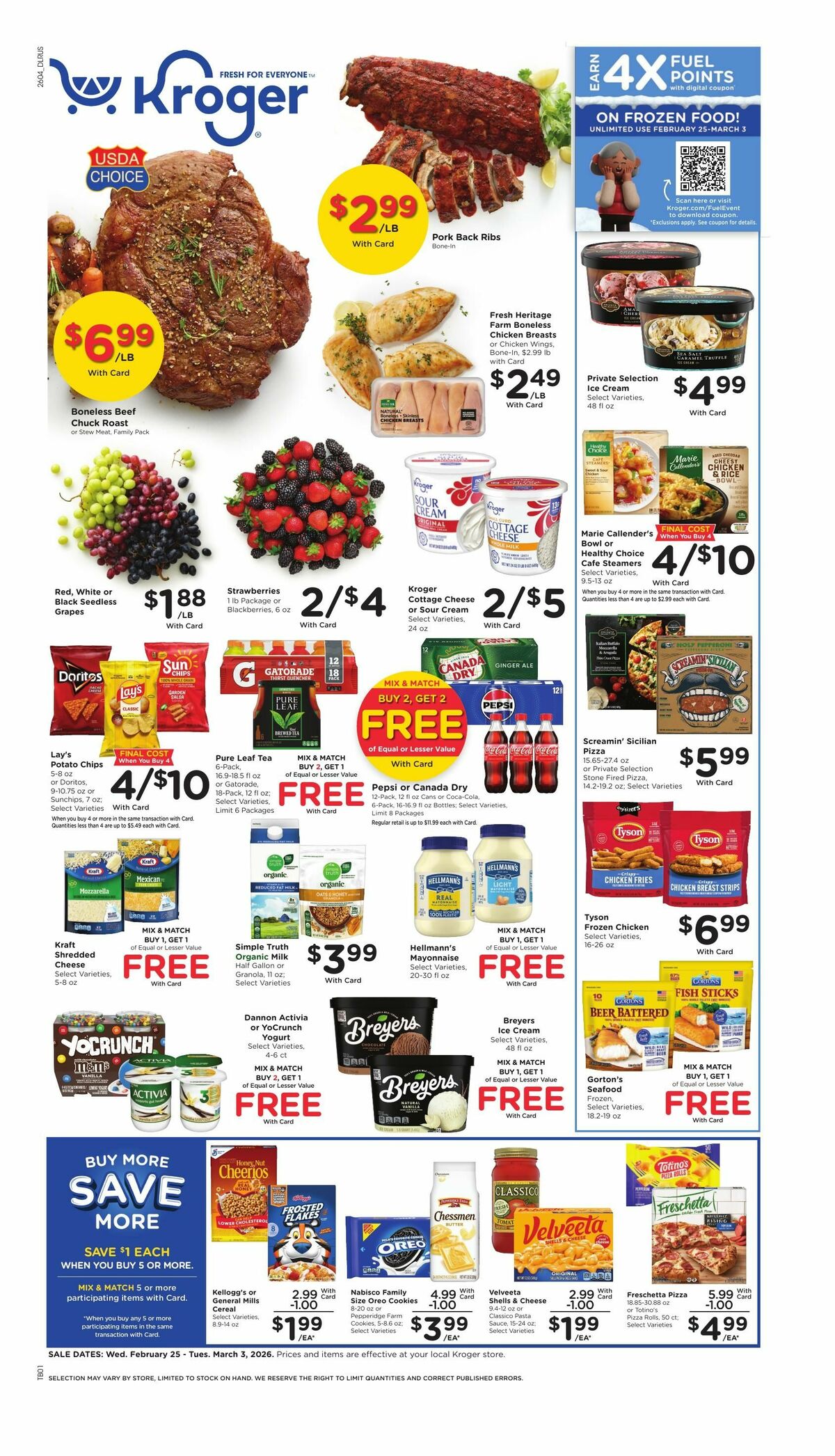 Kroger Weekly Ads & Special Buys from February 25