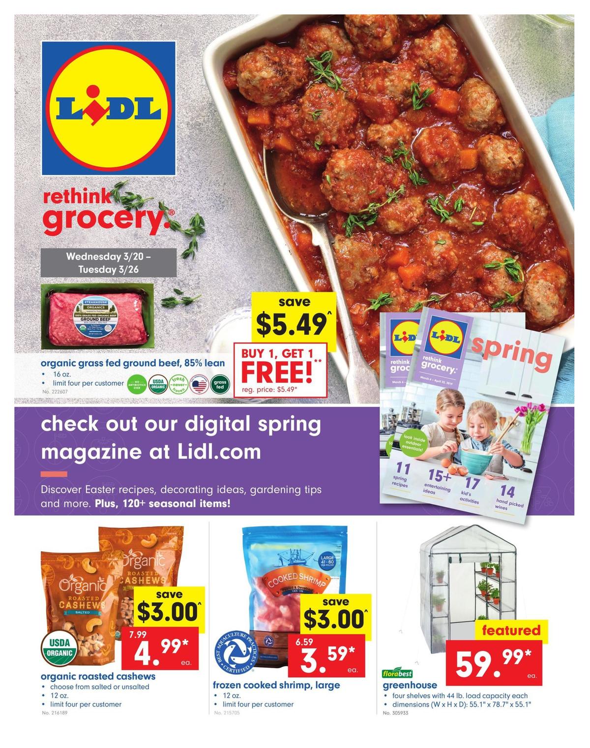 LIDL US - Weekly Ad & Specials from March 20