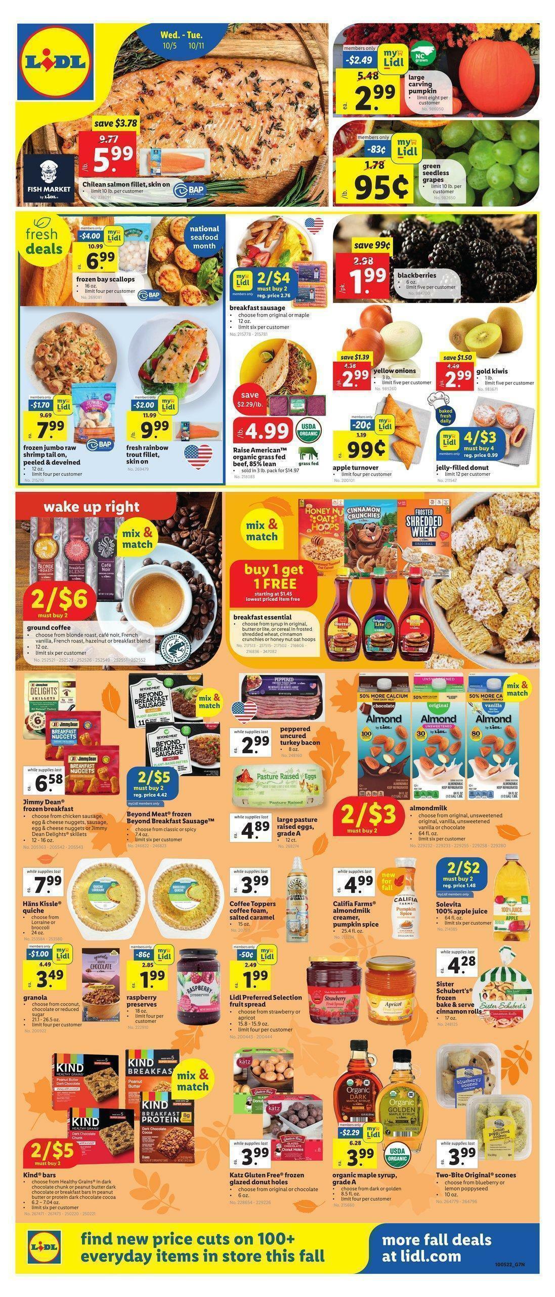 LIDL US - Weekly Ad & Specials from October 5