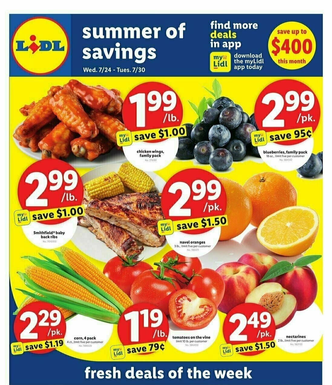 LIDL US - Weekly Ad & Specials from July 24