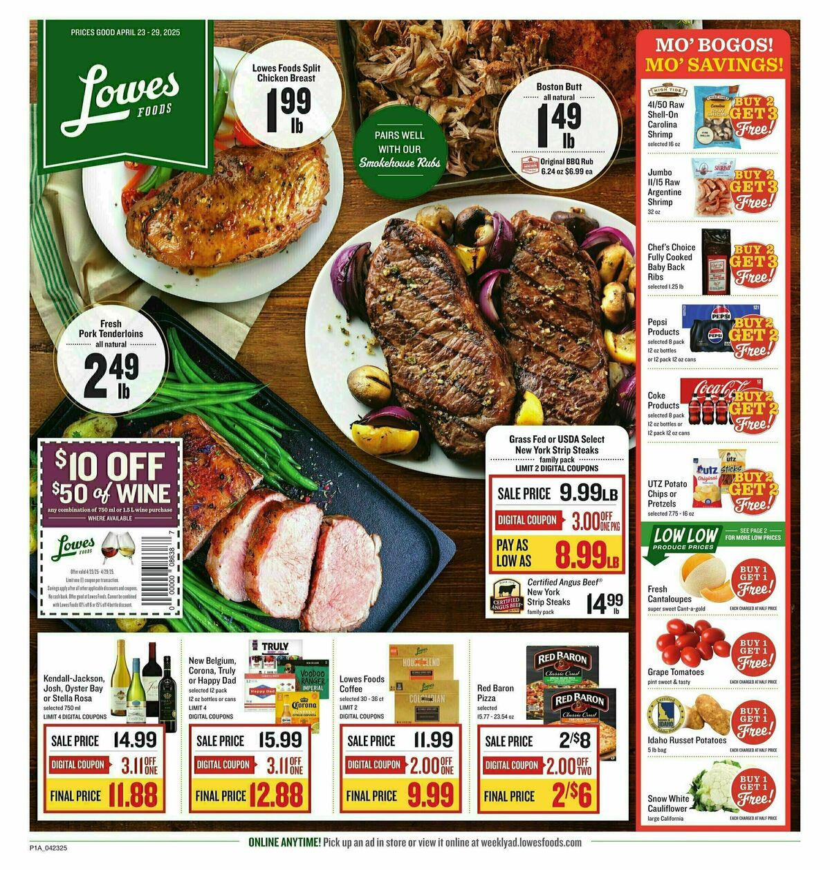 Lowes Foods Weekly Ad from April 23
