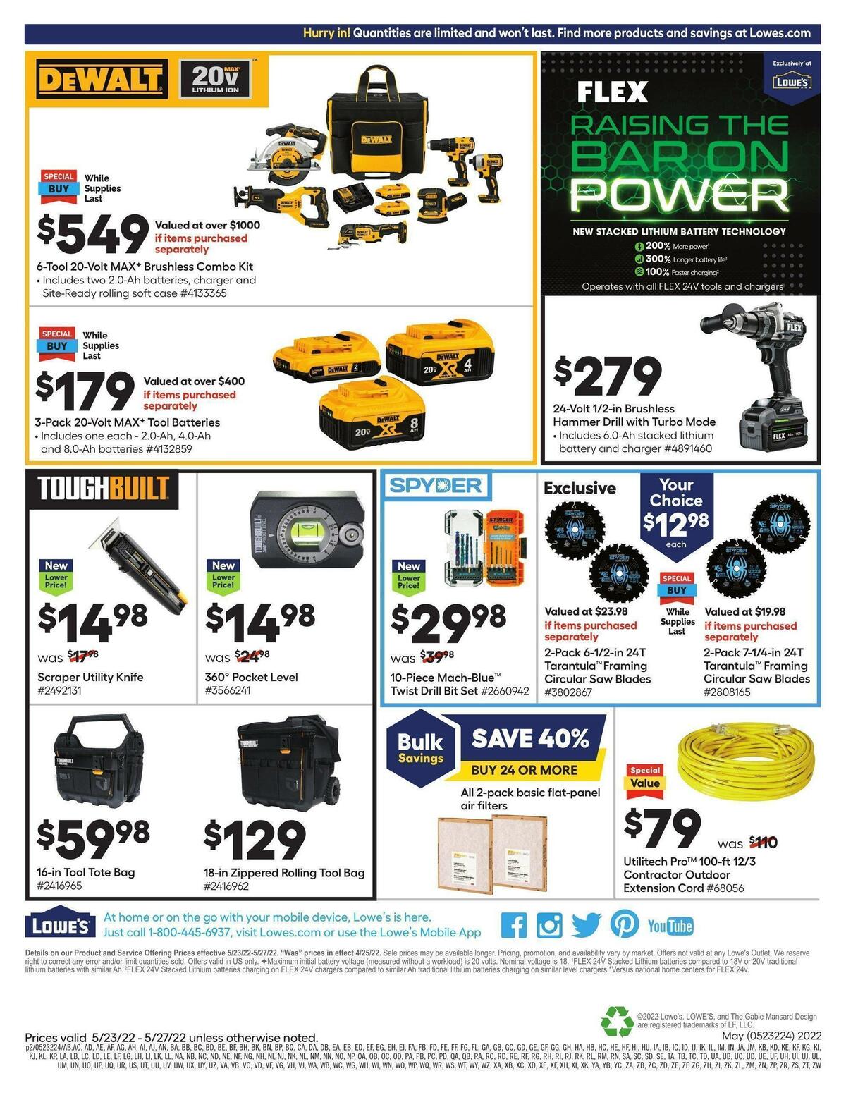 Lowe's Pro Ad Weekly Ads & Deals from May 23 - Page 2