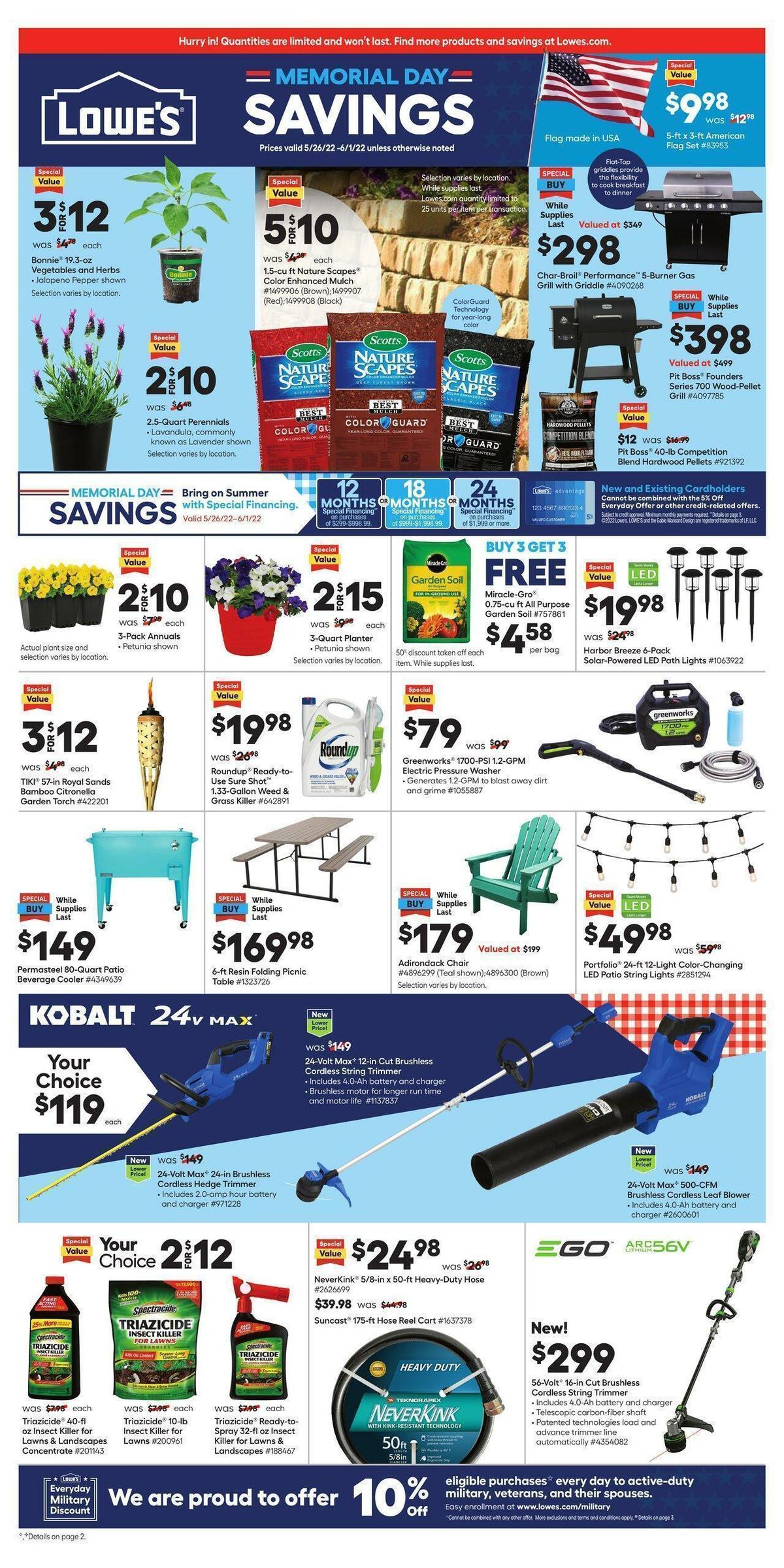 Lowe's Weekly Ads & Deals from May 26