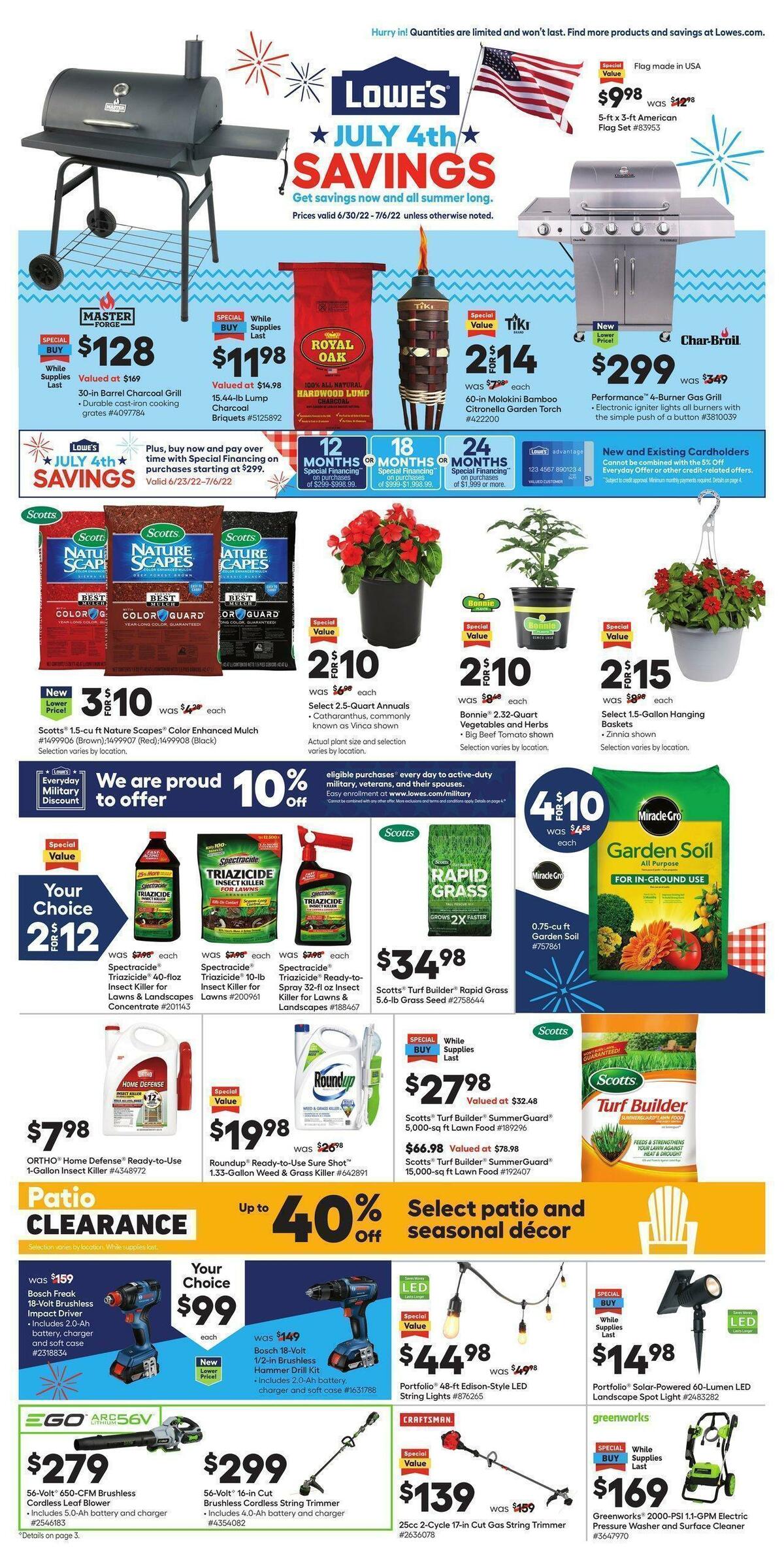 Lowe's Weekly Ads & Deals from June 30