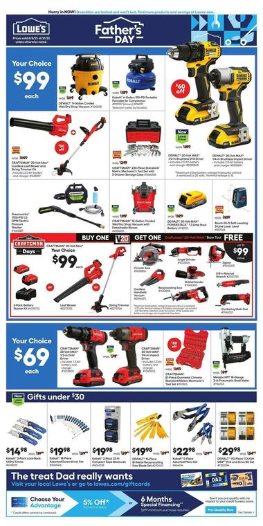 Lowe's Weekly Ads & Deals