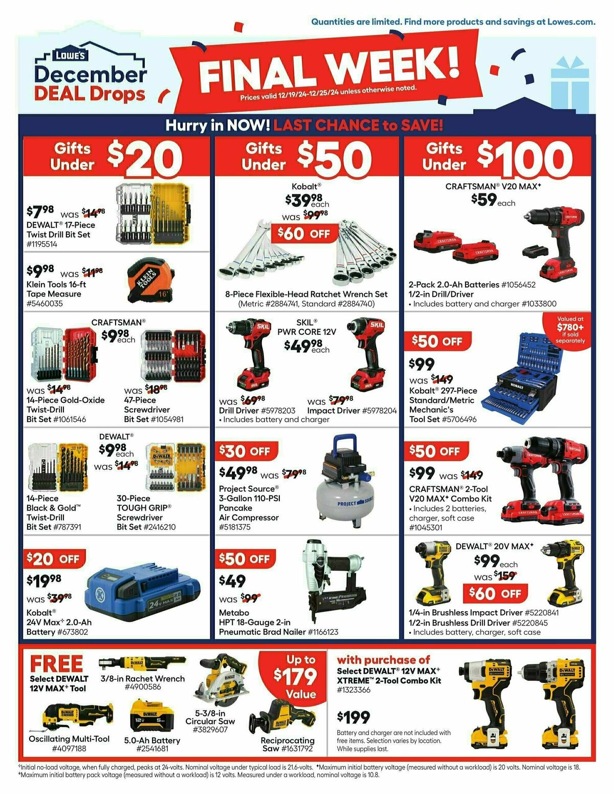 Lowe's Weekly Ads & Deals from December 19