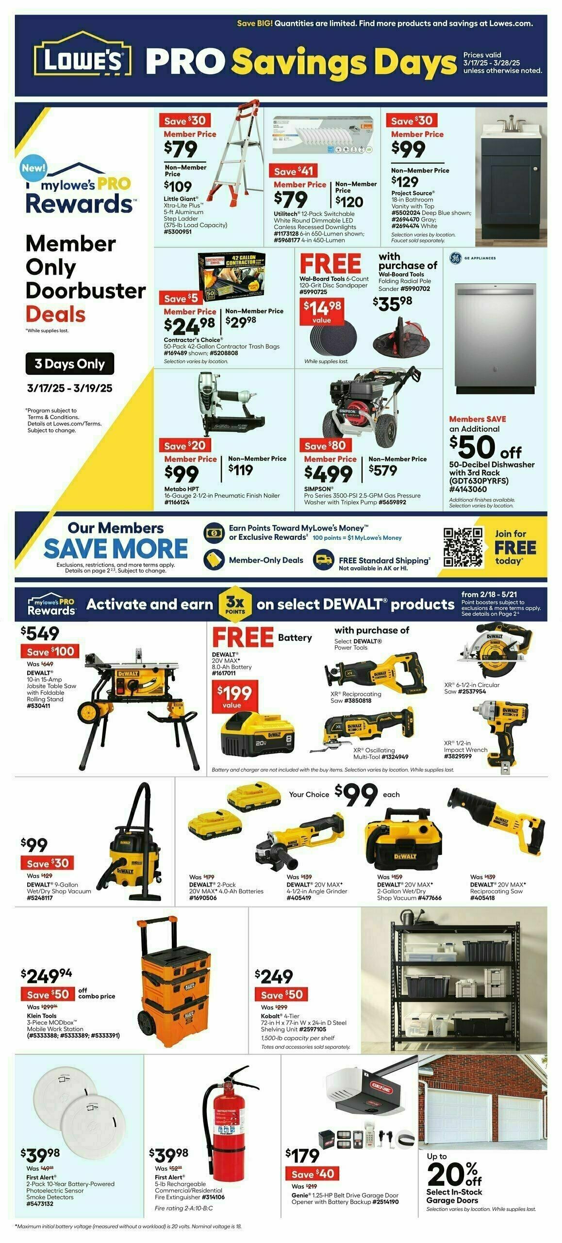 Lowe's Weekly Ads & Deals from March 17