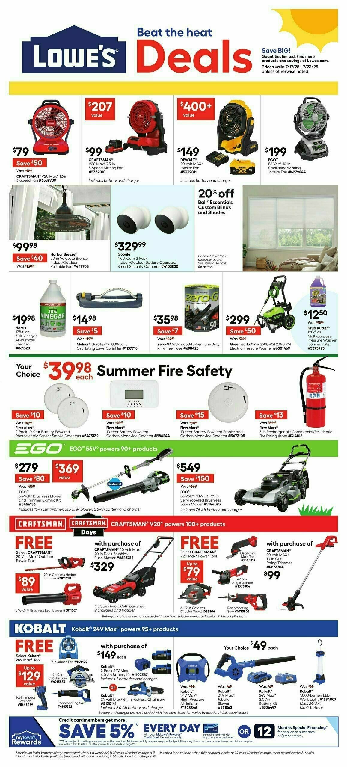 Lowe's Weekly Ads & Deals from July 17