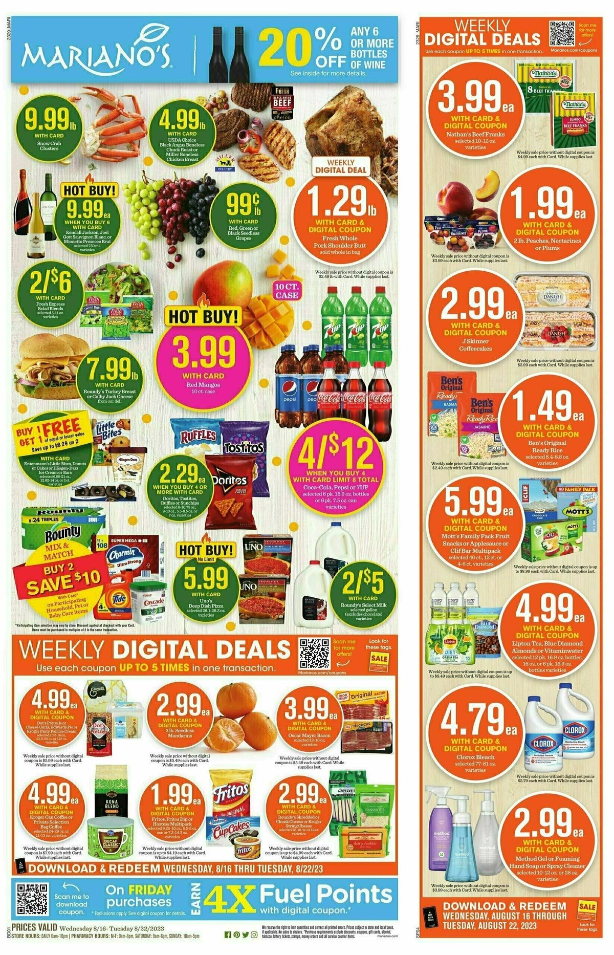 Mariano's Weekly Ad & Deals from August 16