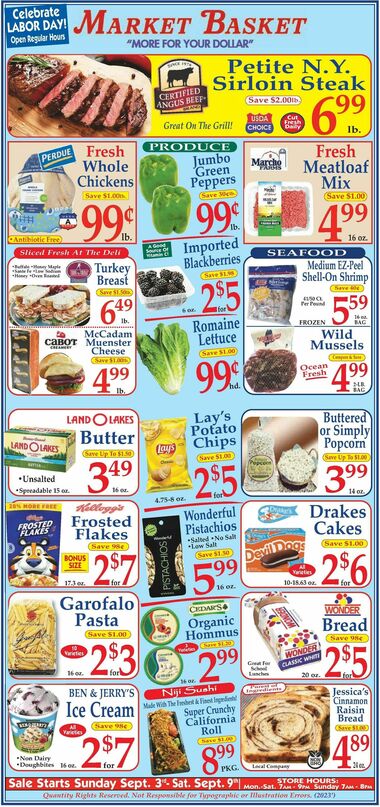 Market Basket - Market Street & Woodbury, Portsmouth, NH - Hours & Weekly Ad