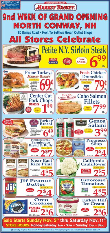 Market Basket Flyer