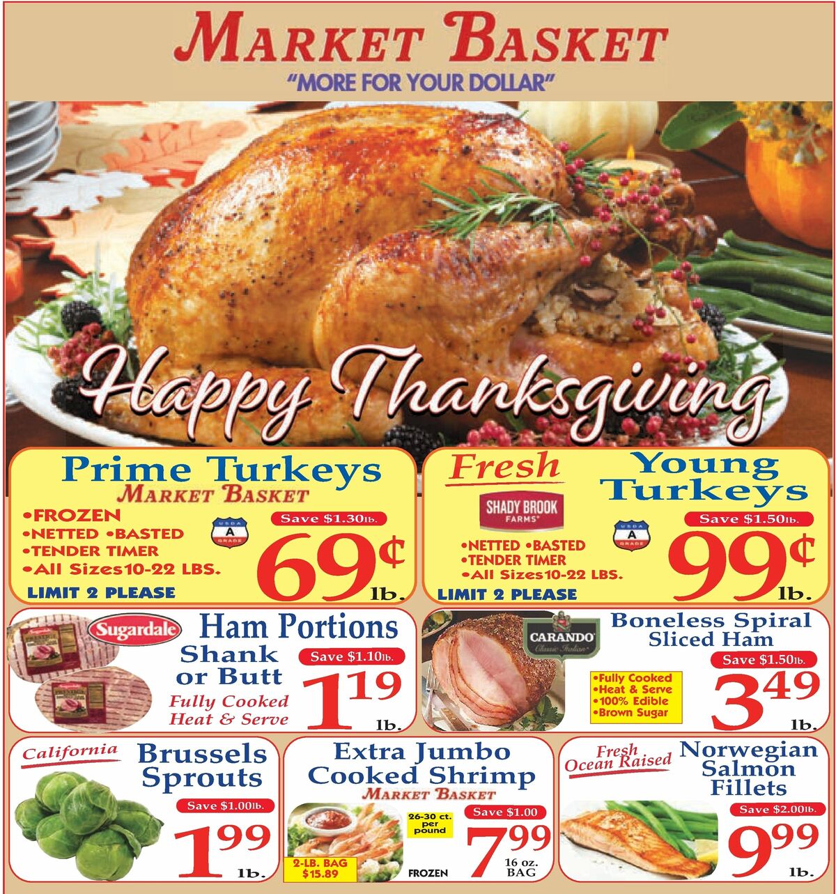 Market Basket Flyer from November 12