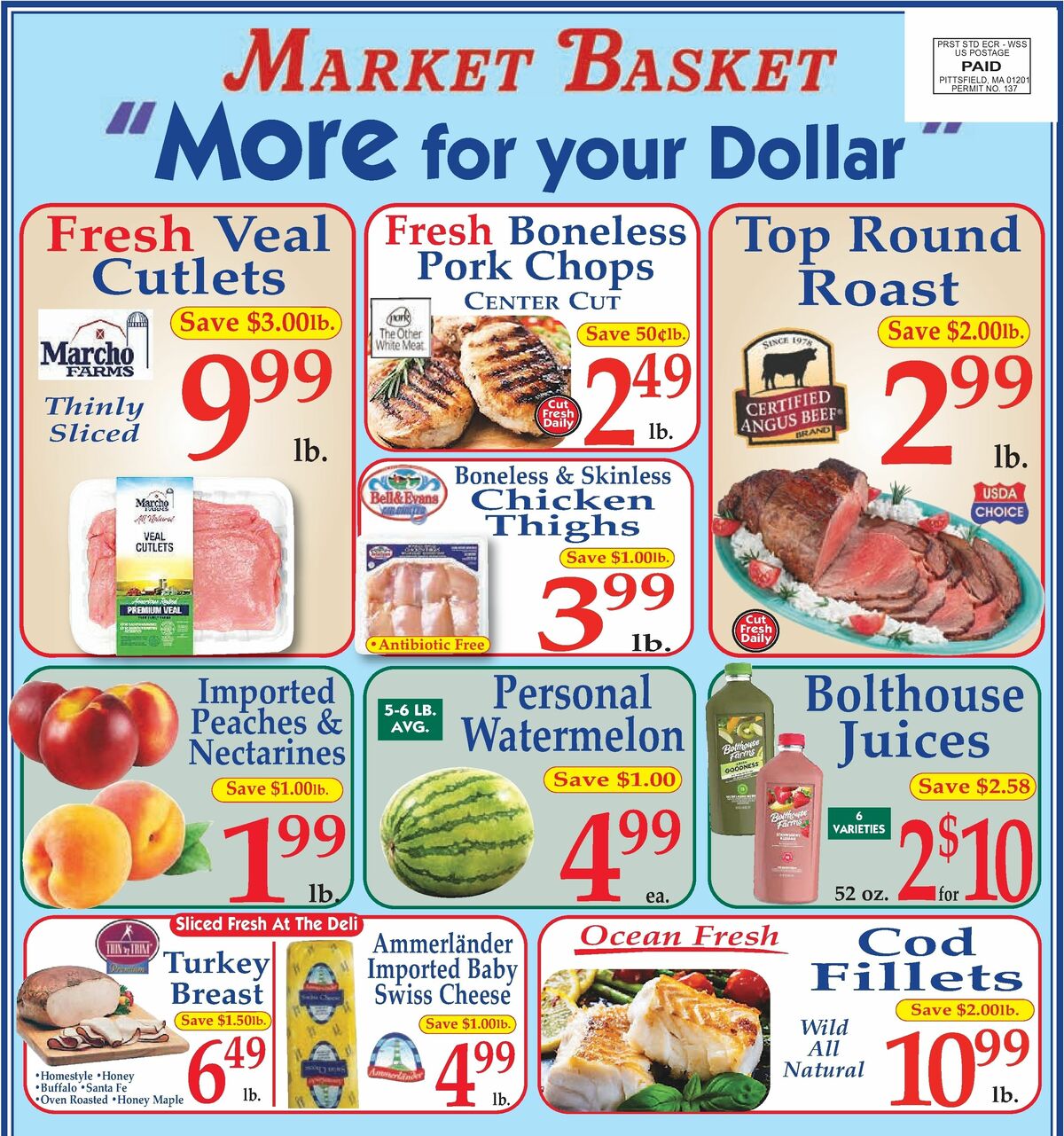 Market Basket Flyer from January 28