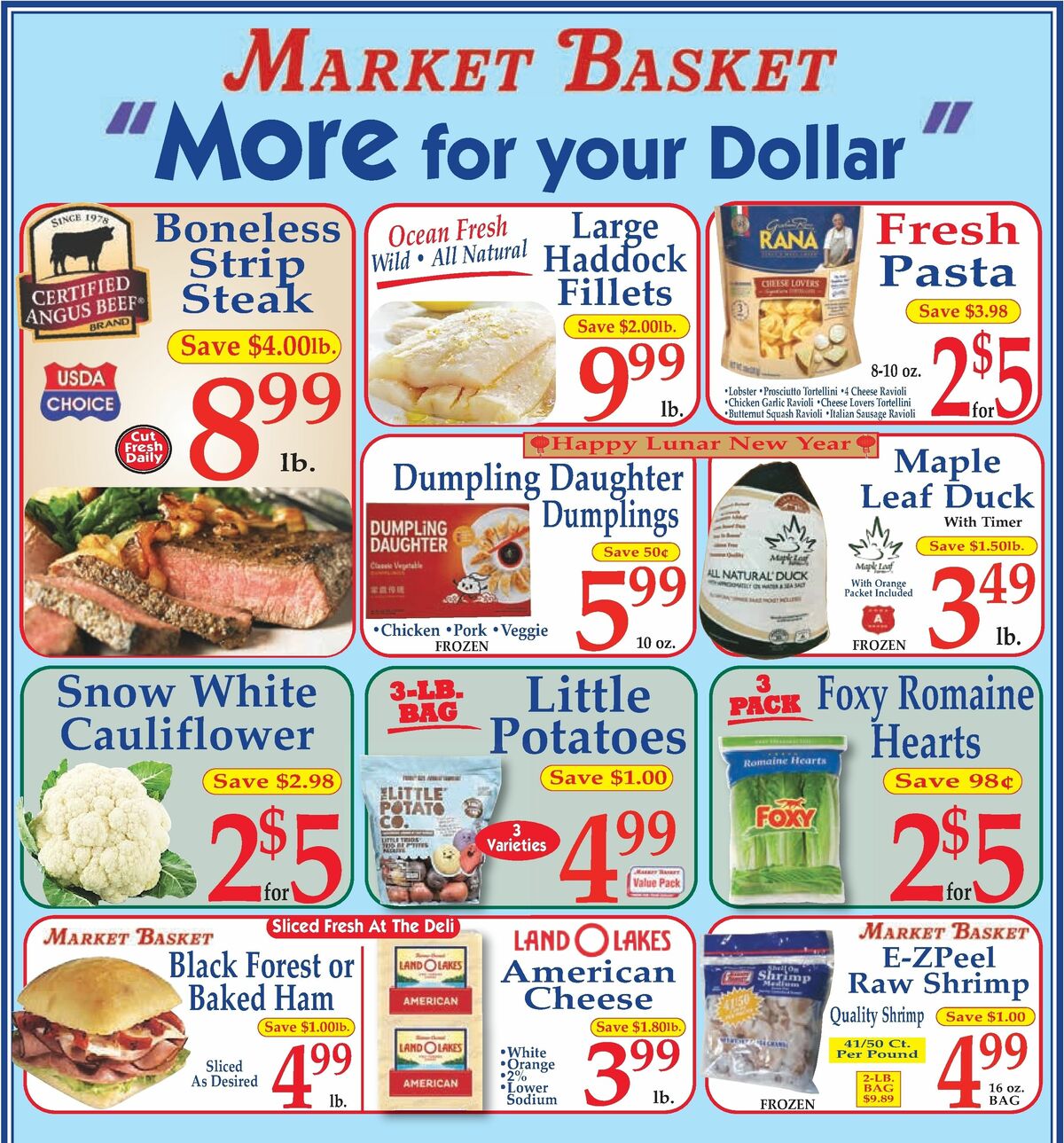 Market Basket Flyer from February 4