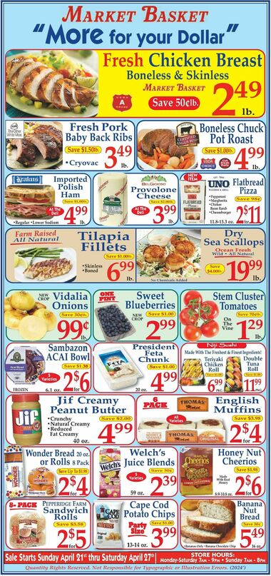 Market Basket Flyer