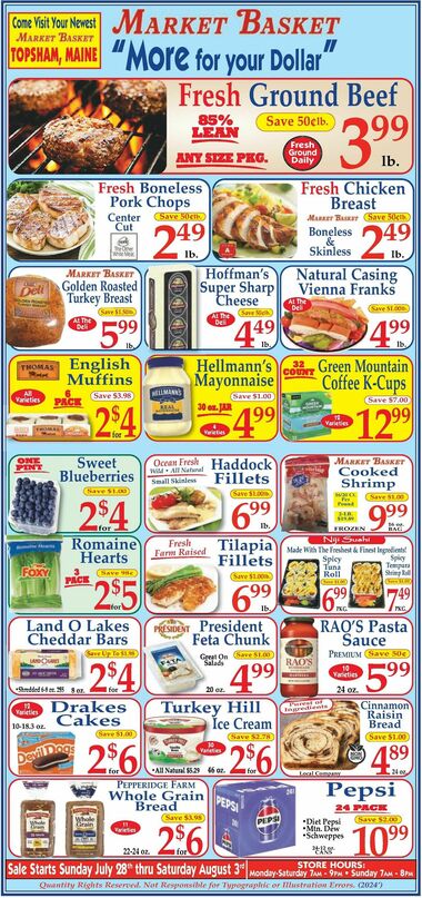 Market Basket - Hanover, MA - Hours & Weekly Ad