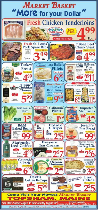 Market Basket - North Conway, NH - Hours & Weekly Ad