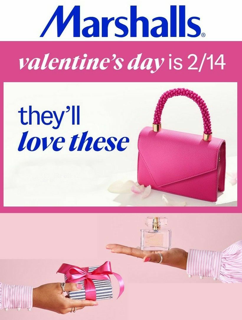 Marshalls Valentine's Day from January 28