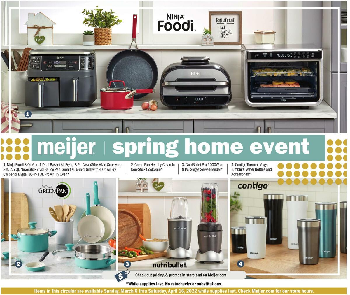 Meijer Home Weekly Ad from March 6