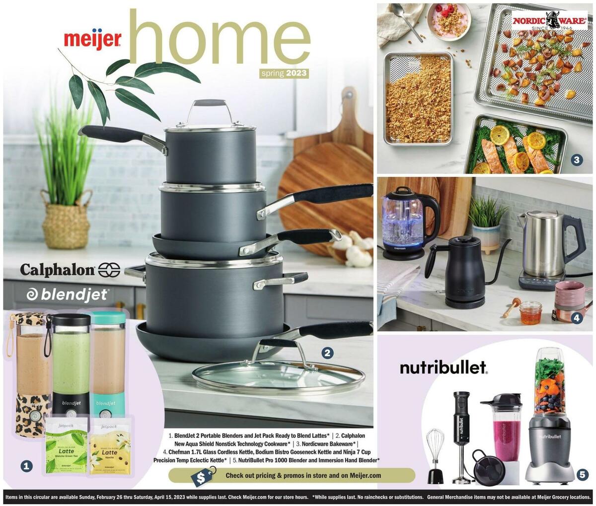 Meijer Home Spring 2023 Weekly Ad from February 26