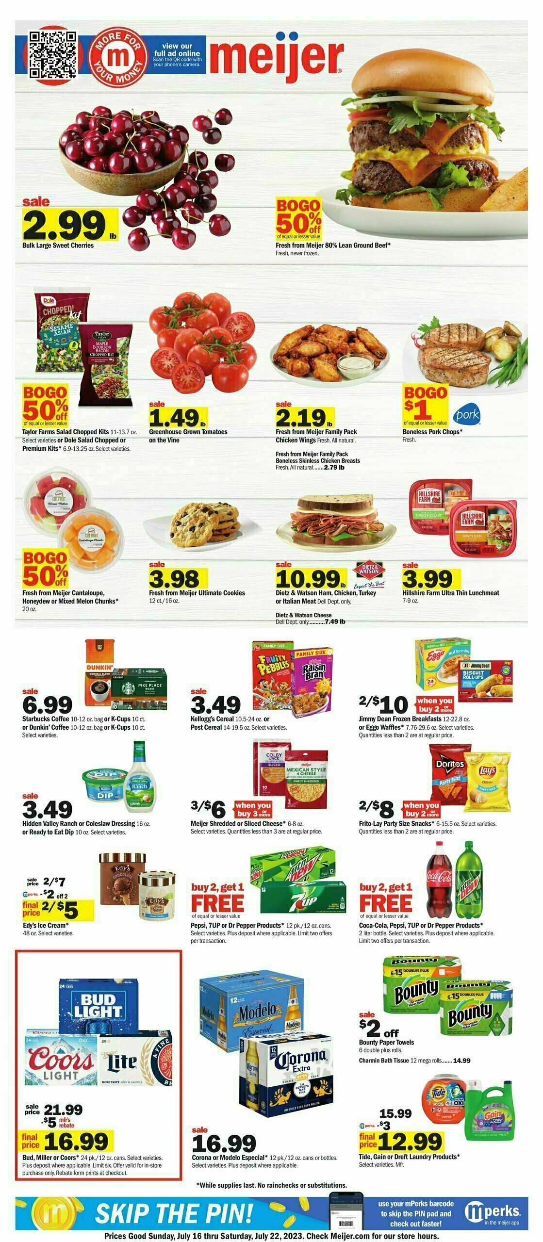 Meijer Weekly Ad from July 16