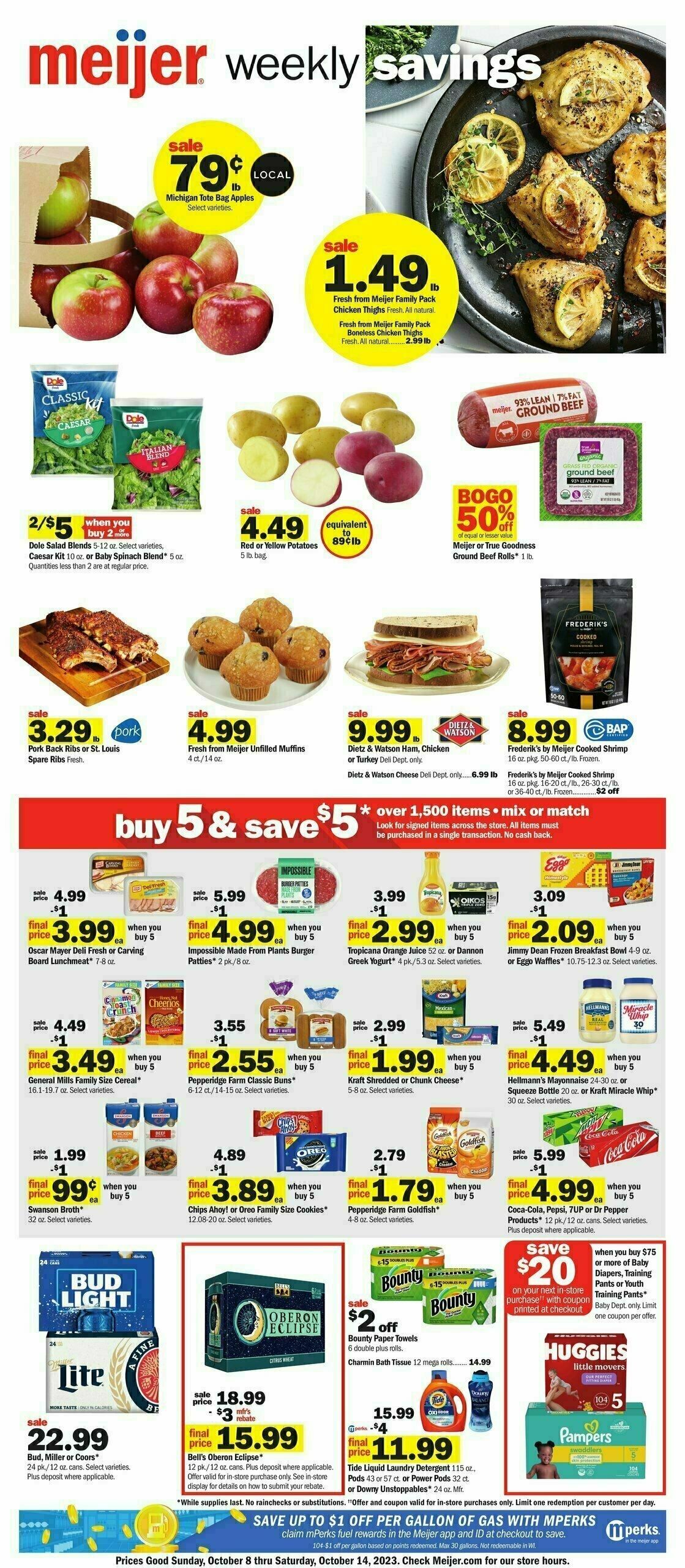 Meijer Weekly Ad from October 8
