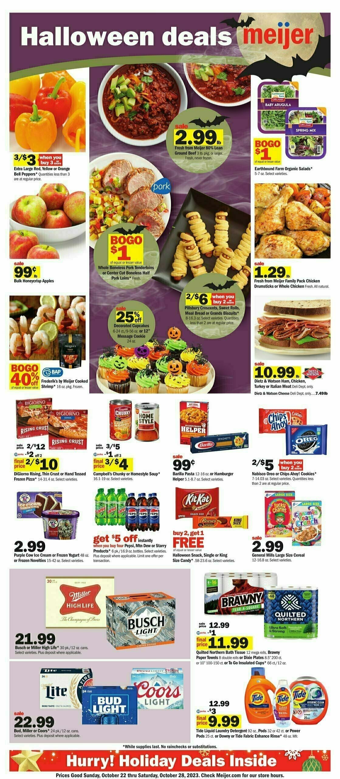 Meijer Weekly Ad from October 22