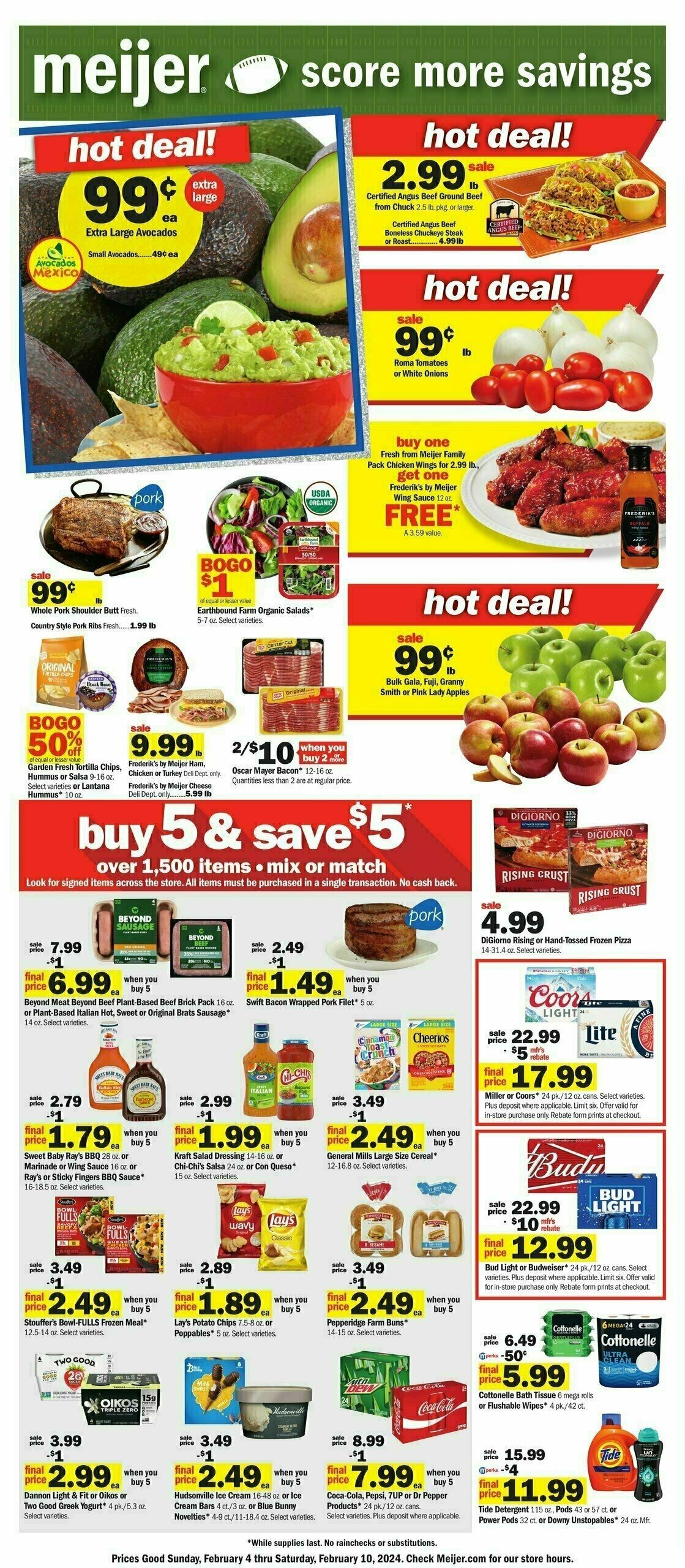 Meijer Weekly Ad from February 4