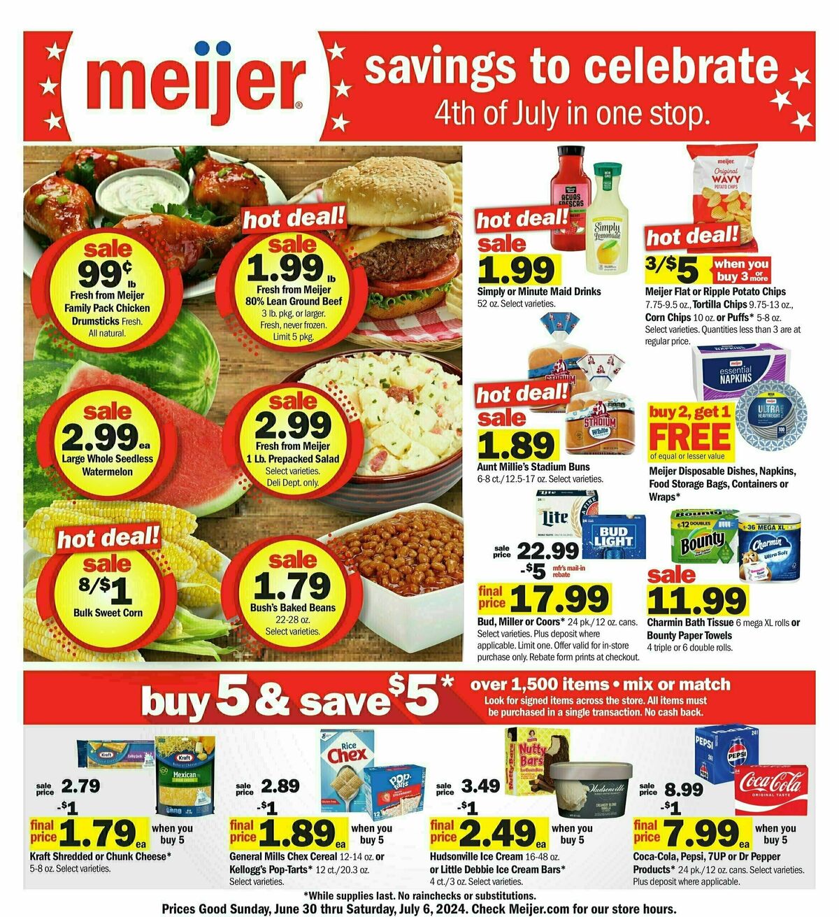 Meijer Weekly Ad from June 30