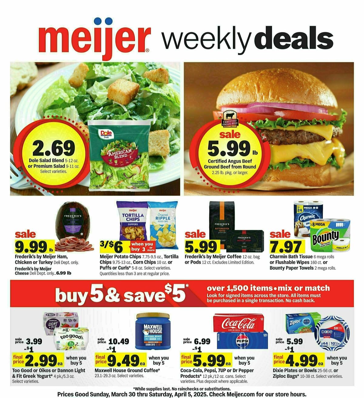 Meijer Weekly Ad from March 30
