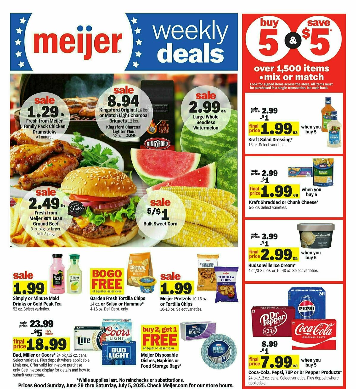 Meijer Weekly Ad from June 29