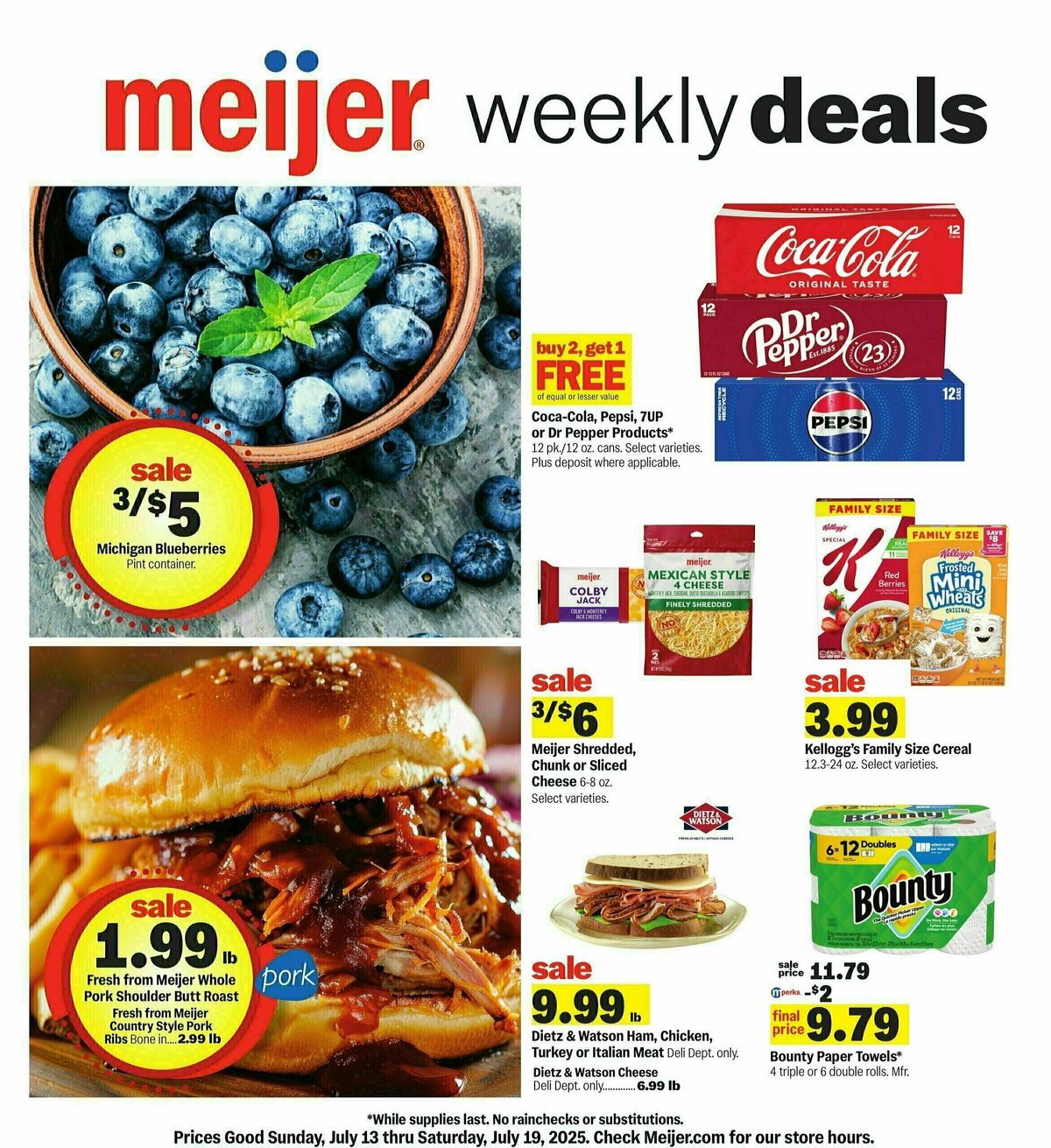 Meijer Weekly Ad from July 13