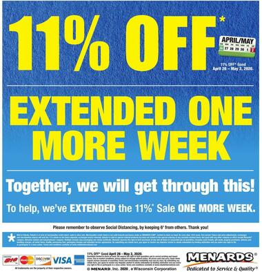 Menards Sale Ad For Today | semashow.com