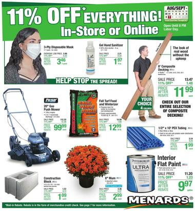 Menards - Muskegon, MI - Hours & Weekly Ad