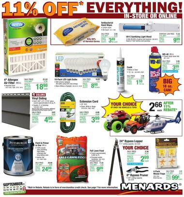 Menards - Parkersburg, WV (NEW Store) - Hours & Weekly Ad