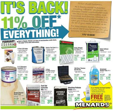 Menards - West Bend, WI - Hours & Weekly Ad