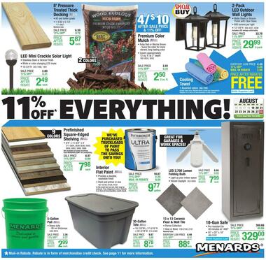 Menards - Moline, IL - Hours & Weekly Ad