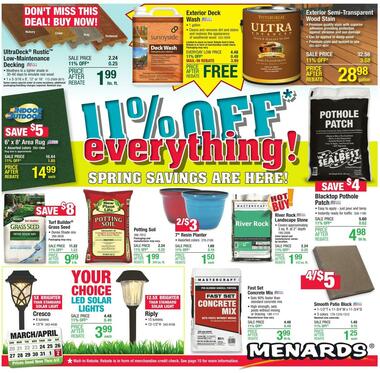 Menards - Maplewood, MN - Hours & Weekly Ad