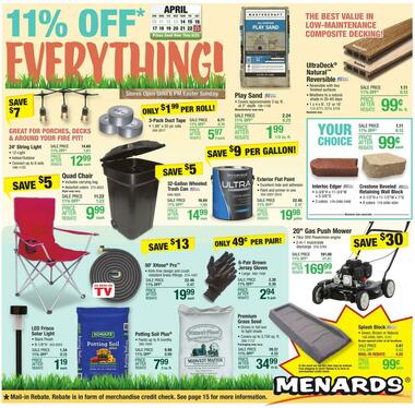 Menards - Marquette, MI - Hours & Weekly Ad