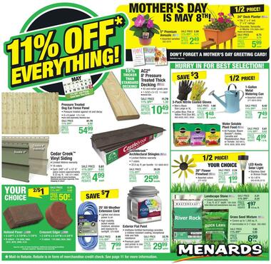 Menards Weekly Ads & Special Buys