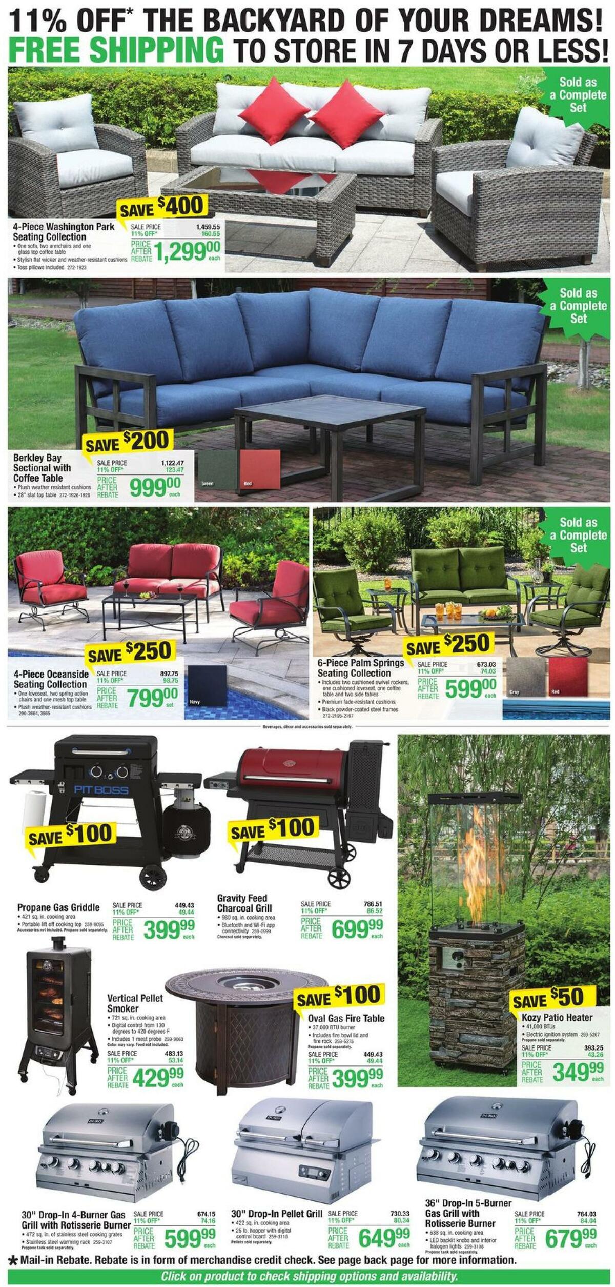 Menards Outdoor Living Weekly Ads & Special Buys from May 4 - Page 2