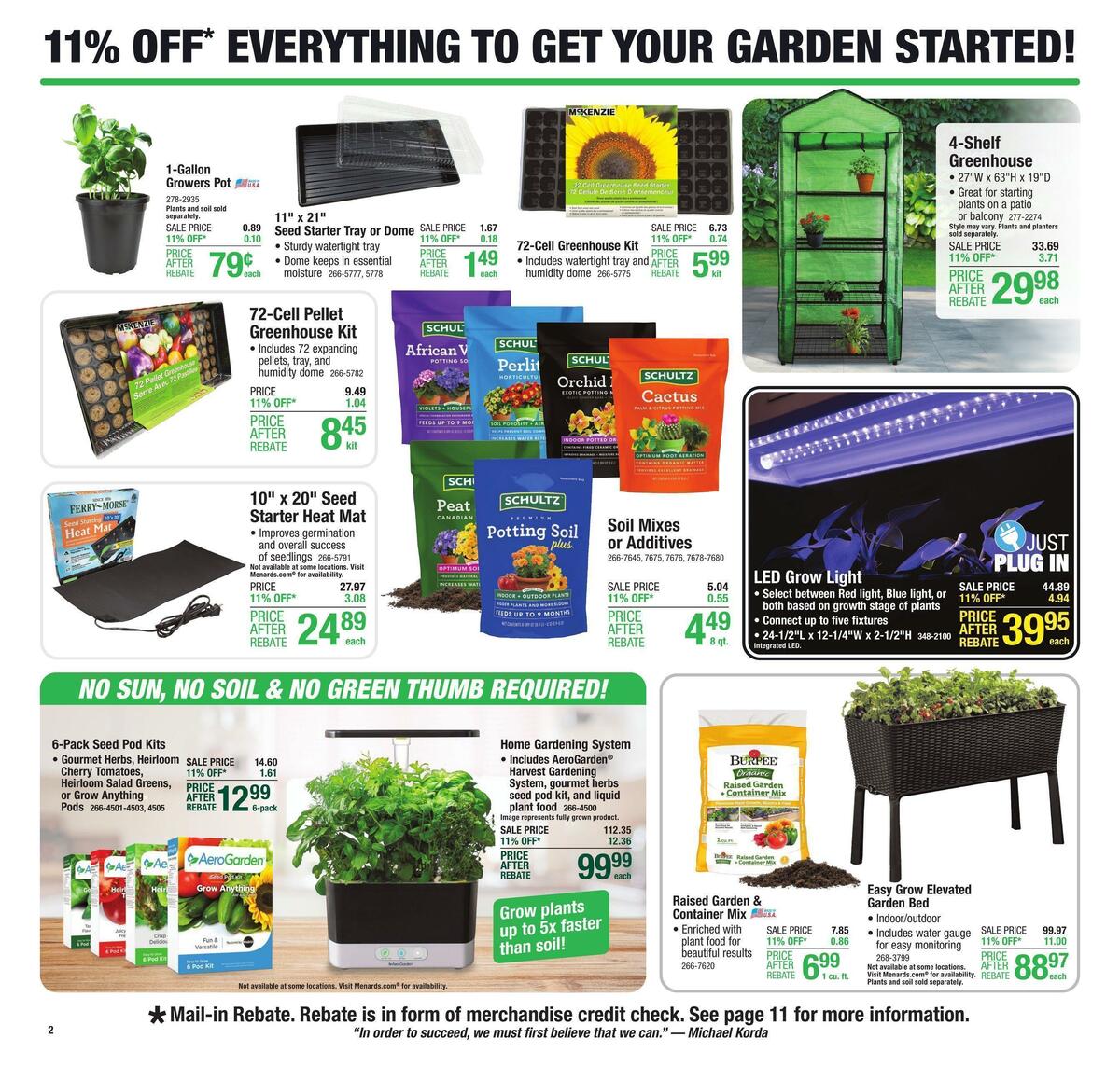 Menards Weekly Ads & Special Buys from February 21 - Page 2