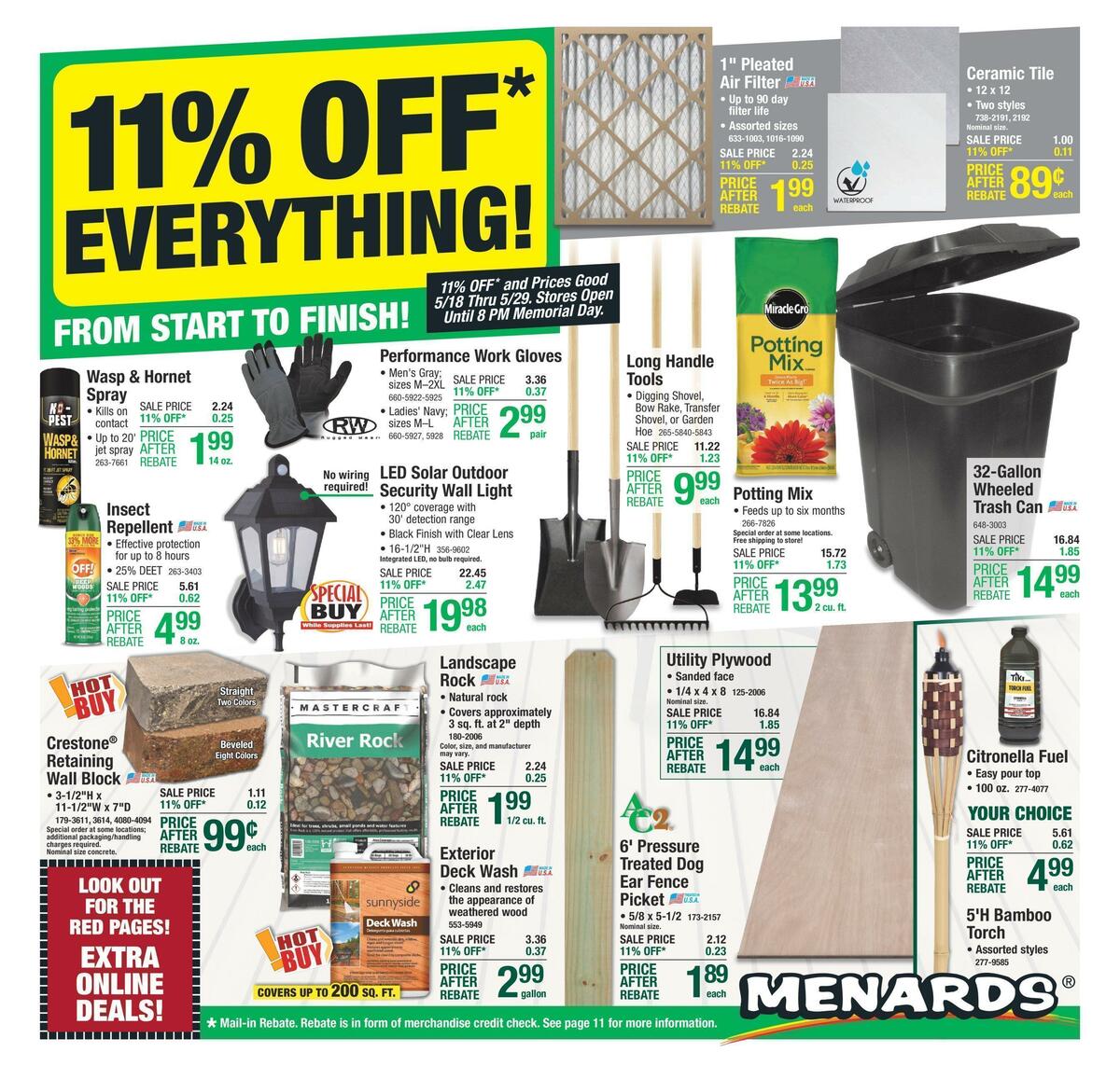 Menards Weekly Ads & Special Buys from May 18