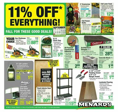 Menards Weekly Ads & Special Buys