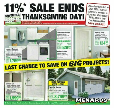 Menards Weekly Ads & Special Buys
