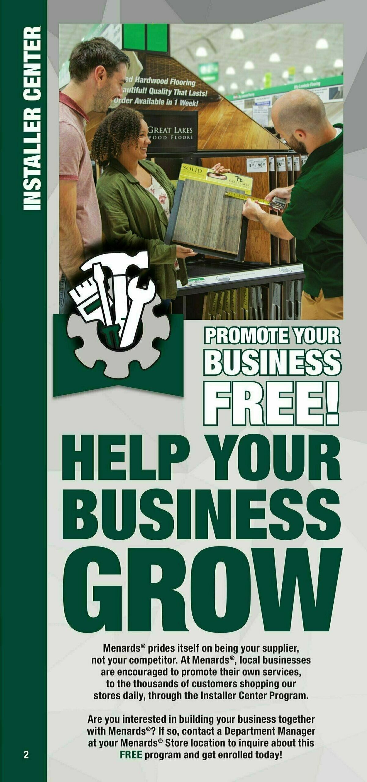 Menards Contractor Card Brochure Weekly Ads & Special Buys from January ...