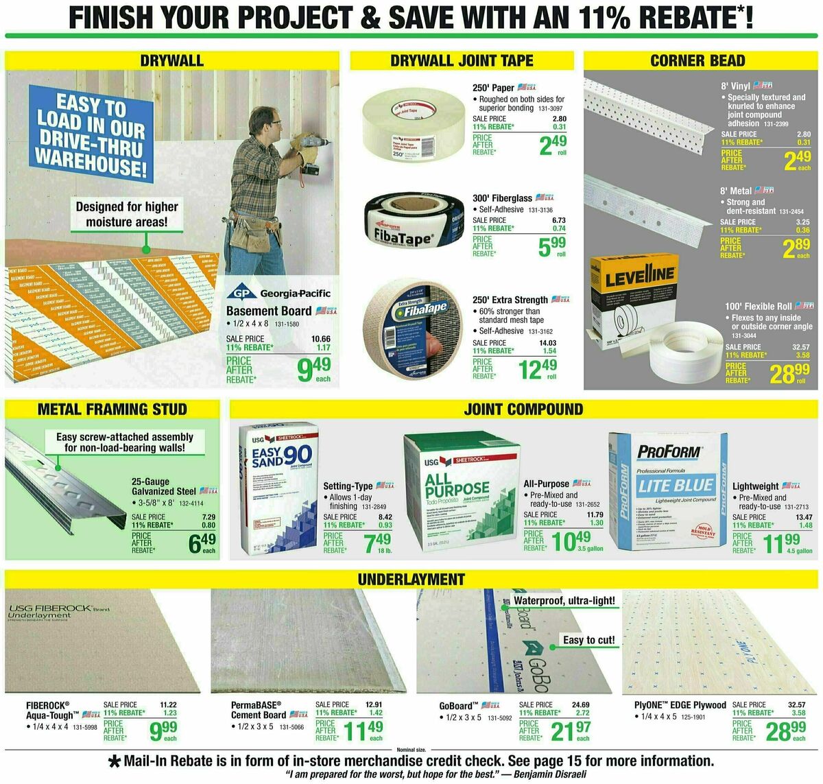 Menards 11% Rebate Sale Weekly Ads & Special Buys from February 28 - Page 5