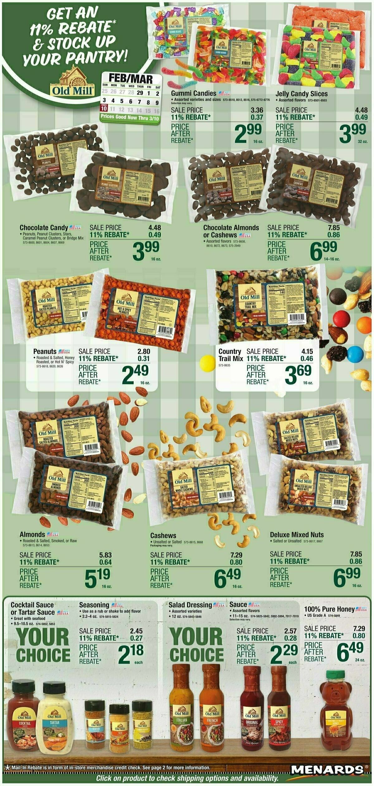 Menards Home Essentials Weekly Ads & Special Buys from February 28